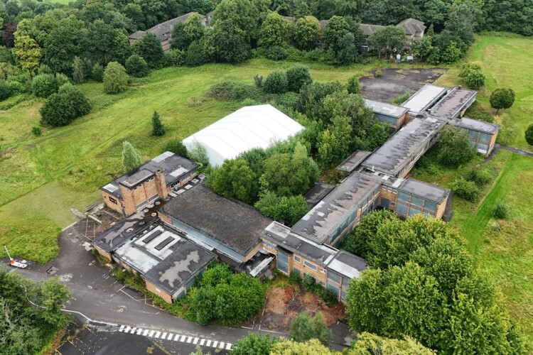 Old Stockport high school comes down - Tiopepi Construction Blog
